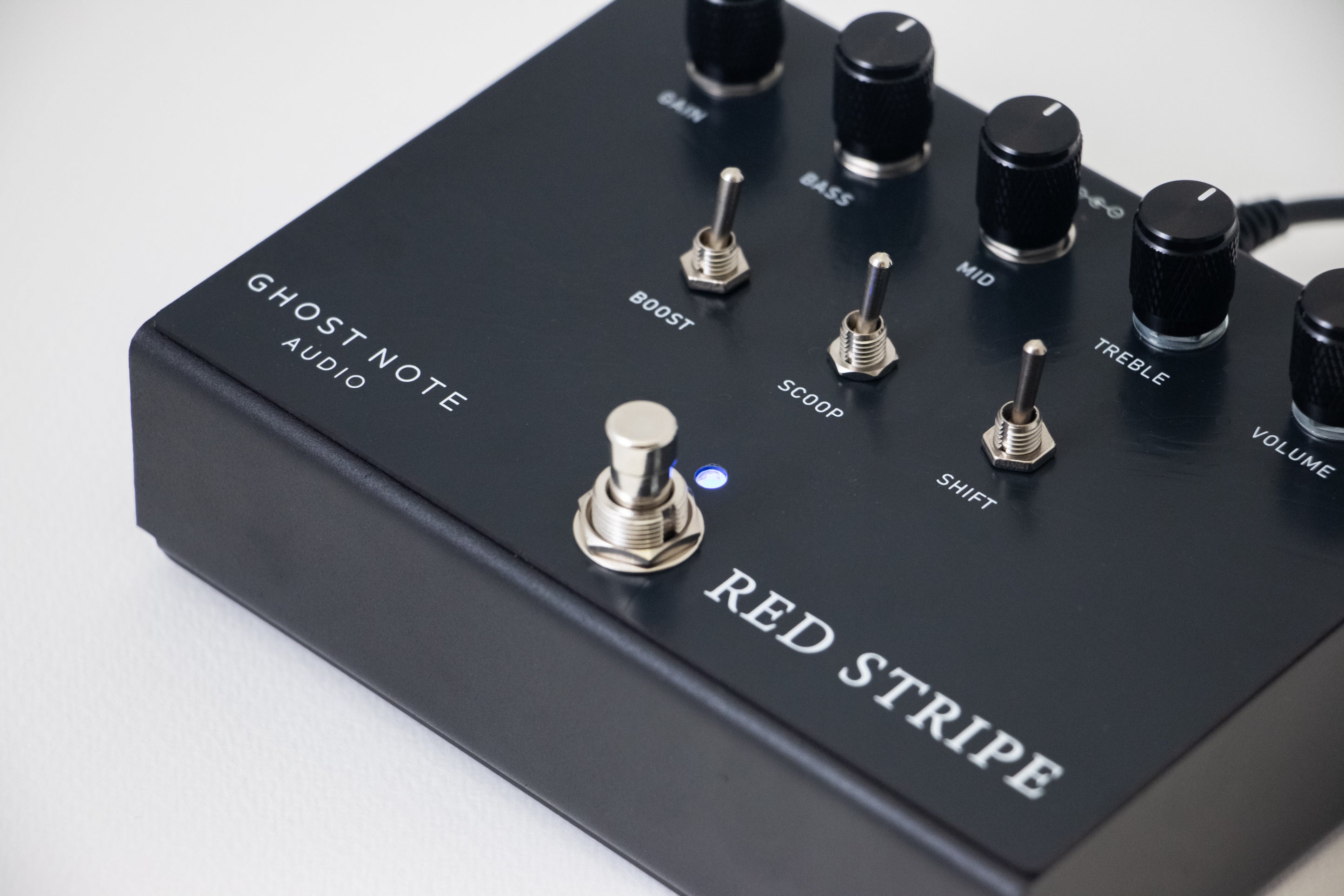 Red Stripe - Guitar pedal based on Peavey Bandit